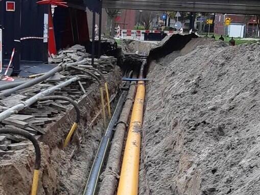 (Lengte) ontgraving van een (gas / water / warmte)leiding - Kabel en Leiding Overleg